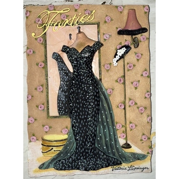 Art | Victoria L Springer Wall Decor Art Tile 3d 192s Fashionista Model ...